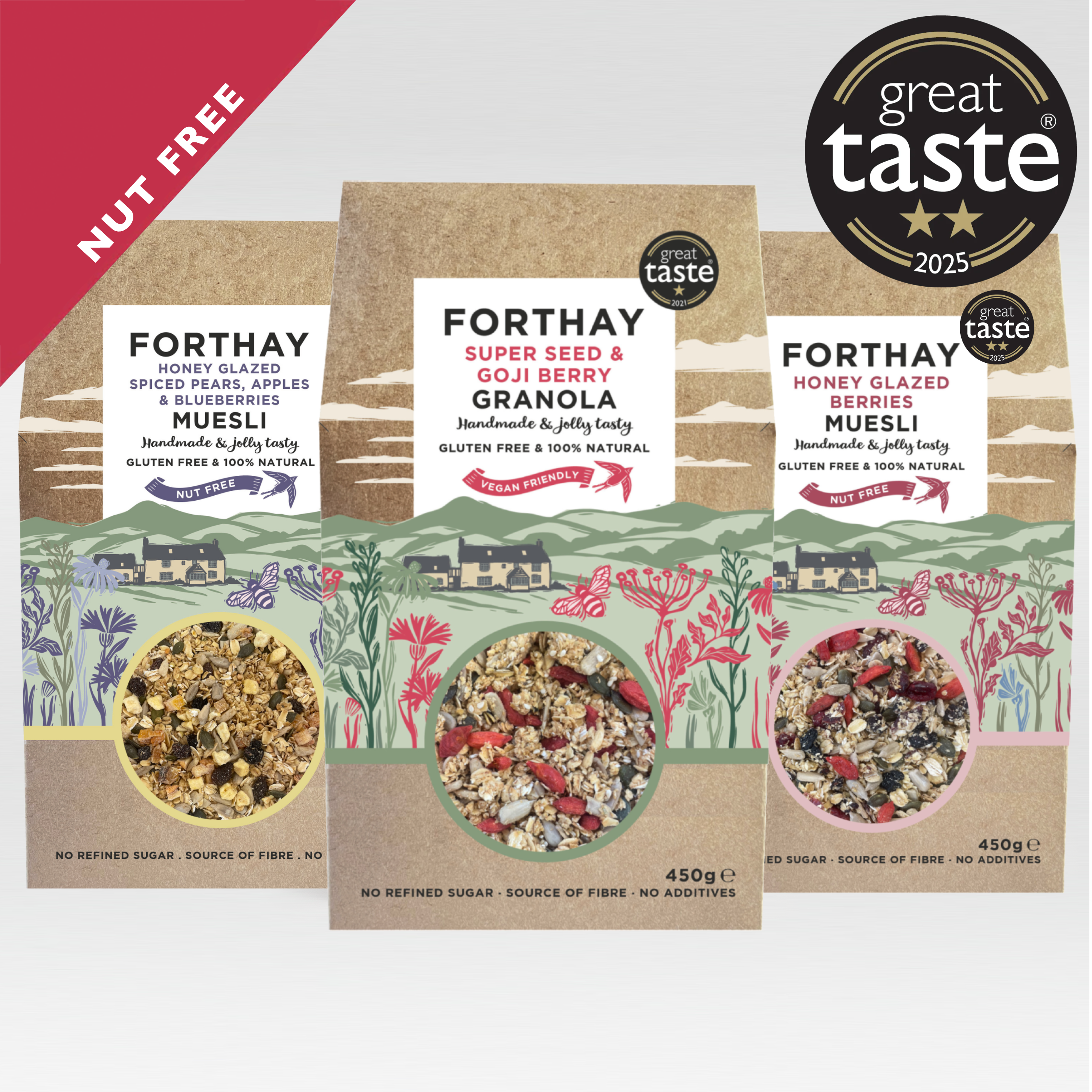 The Nut Free Crackers - Forthay Granola